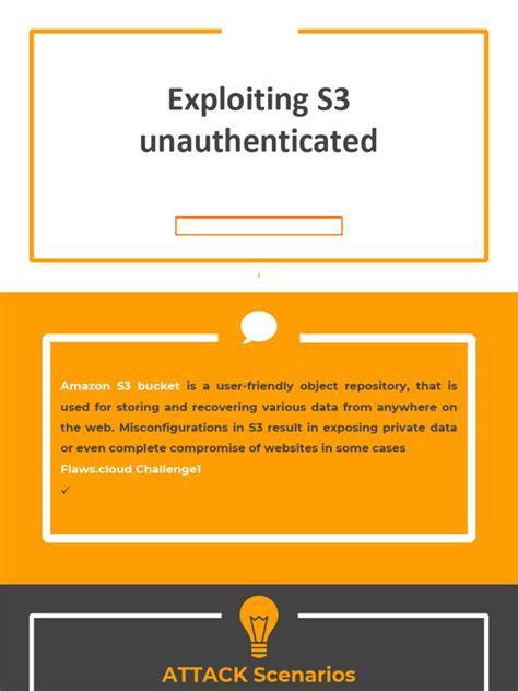 21 2 Exploiting S3 Unauthenticated Pdf