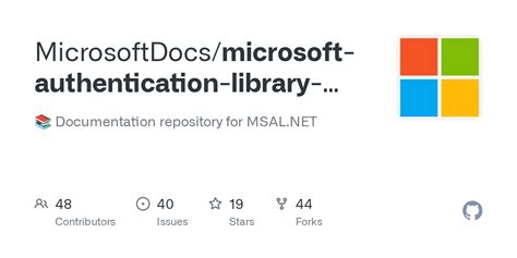 Microsoft Authentication Library Dotnetmsal Dotnet Articleshow To