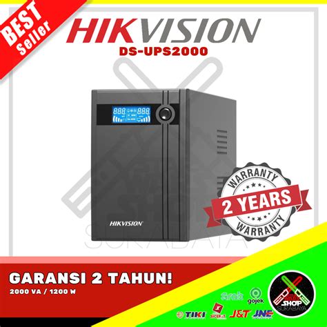 Jual Ds Ups2000 Hikvision Ups 2000va Shopee Indonesia