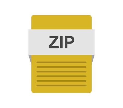 premium vector zip files