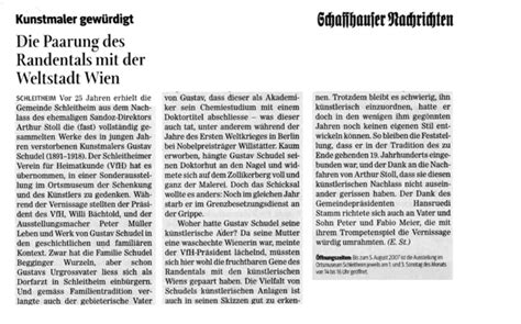 Sonderausstellung Gustav Schudel