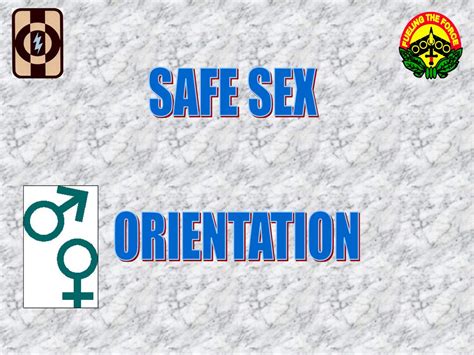 safe sex orientation safe sex orientation warning some graphics in