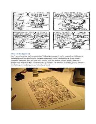 Step By Step Giude Comic Strip PDF