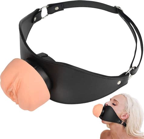 Mouth Sex Toy BDSM Face Pocket Pussy Gag For Oral Sex