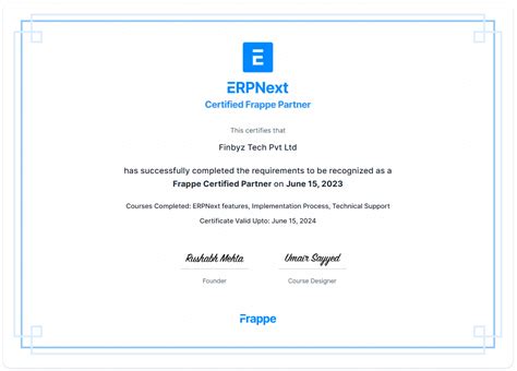 Certified ERPNext Frappe Partner In Ahmedabad Gujarat Finbyz Tech