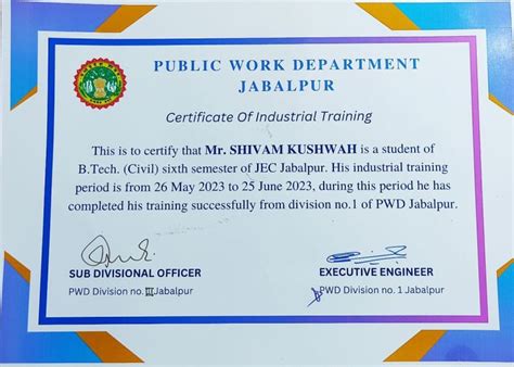 Shivam Kushwah On Linkedin Industrialtraining Vocationaltraining