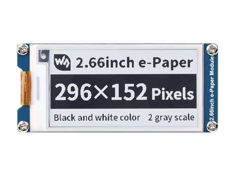 Inch E Paper E Ink Display Module Pixels Black White Dual Color SPI Interface