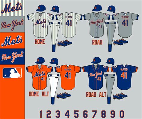 Download New York Mets Uniforms Wallpaper