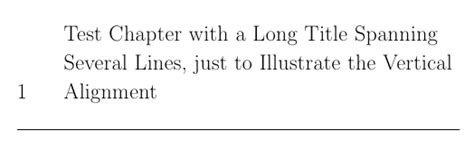 Sectioning Misalignment Of Chapter Number And Chapter Title In Memoir