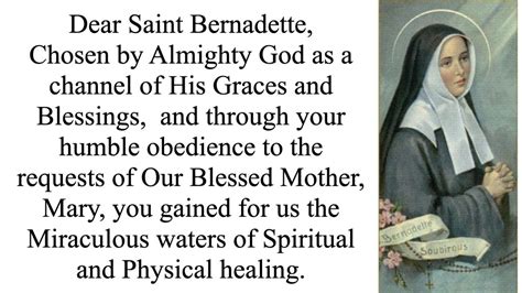 St Bernadette Quotes
