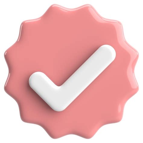 Premium Photo 3d Checkbox Check Mark 3d Illustration