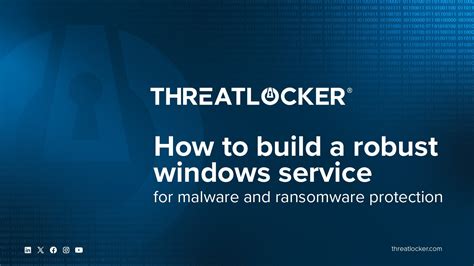 マルウェアやランサムウェアをブロックする堅牢なwindowsサービスを構築する方法 Prsolcc