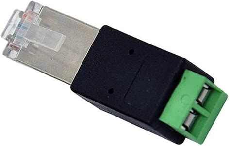 Taidacent 5 Pcs Rj45 To Rs485 Converter Rj45 Terminal Adapter Crystal Head To