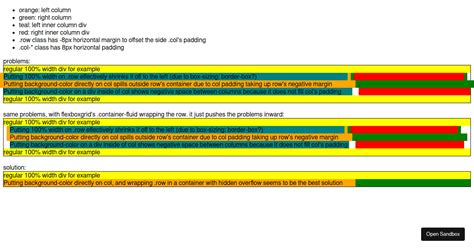 Flexboxgrid2 Issue Codesandbox