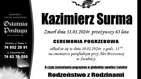 Kazimierz Surma Mojaswidnicapl