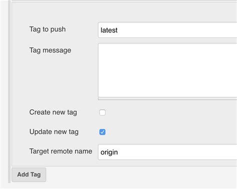 move same git tag to the latest push using jenkins stack overflow