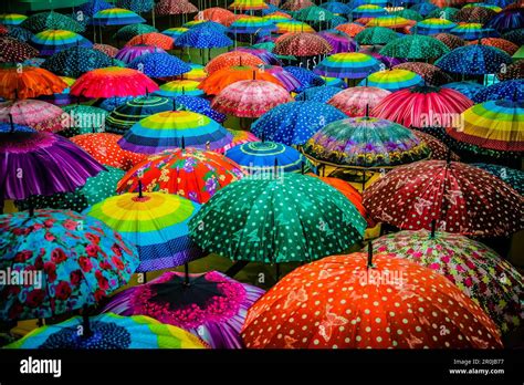 Colorful Umbrella Photography