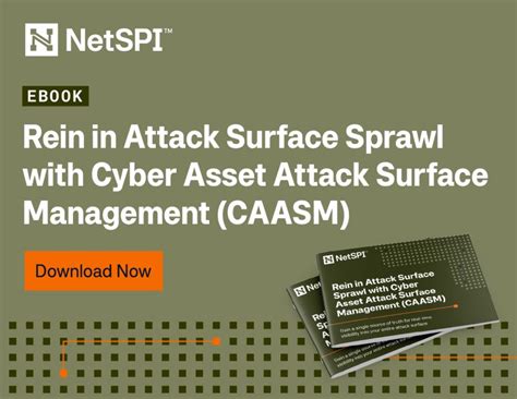 Netspi On Linkedin Caasm Cyberassets Easm Externalattacksurfacemanagement…