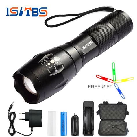 2020 Ed Flashlight Ultra Bright Torch Cree Xml T6 Led Flashlight 5