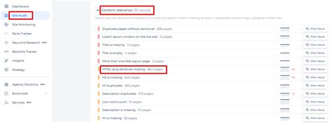 urls with “html lang attribute missing” [guide on how to fix them]