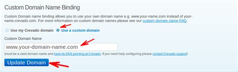 custom domain setup godaddy domain manager crevado portfolios blog