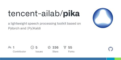 Pika A Lightweight Speech Processing Toolkit Based On Pytorch And Py