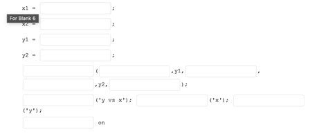 Solved Question 3 Fill In The Blanks In Given Matlab Octave