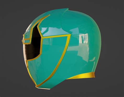 🪖 Power Rangers Mystic Force Green Ranger Magigreen Helmet 3d Print Model・ 3d File For 3d