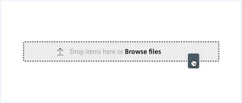 Dropzone Ui Design And Patterns User Experience Toolkit For Insights