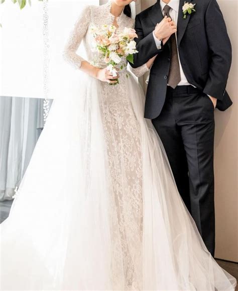 2월 결혼 Aoa 유나 ♥작곡가 강정훈 청순 웨딩사진 공개 노지현 기자 톱스타뉴스