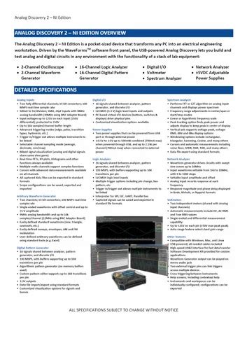 Digilent Analog Discovery 2 At Rs 60000 Analog Oscilloscope In