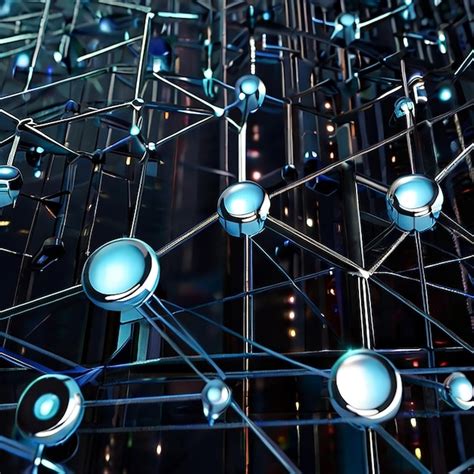 Premium Photo Glowing Circuit Board Complex Cyborg Brain Design Generated By Ai