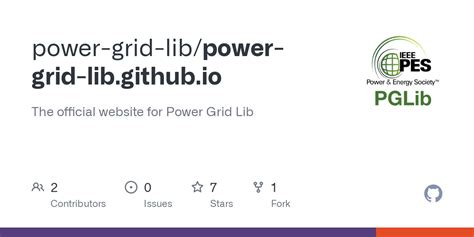Github Power Grid Libpower Grid The Official Website