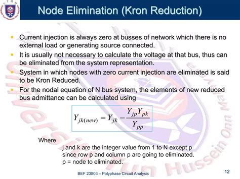 Chapter 5 The Admittance And Impedance Model Ppt