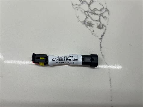 Terminating Resistor For Cartcables Plug And Play Tuning Kits