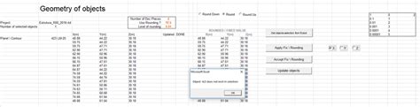 solved vba excel macro for any object geometry modifications api