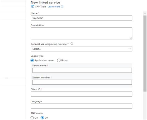how to setup integration runtime for sap abap in azure datafactory