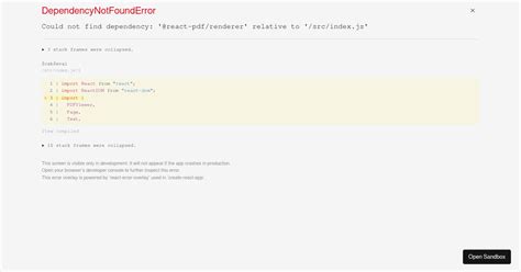 react pdf examples codesandbox