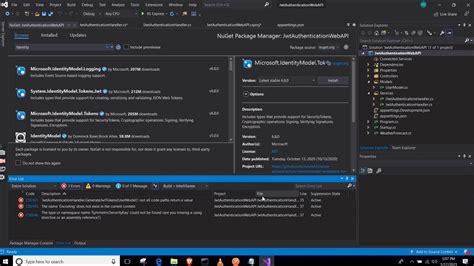 How To Add Jwt Authentication To Aspnet Core Web Api Youtube