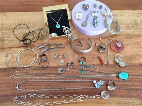 Sehr Schöne Sammlung Silber Schmuck 925 Tolle Stücke Gebraucht In