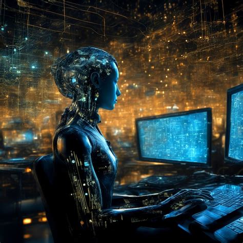 Premium Ai Image A Futuristic Digital Image Reflecting The Concept Of Data Science And