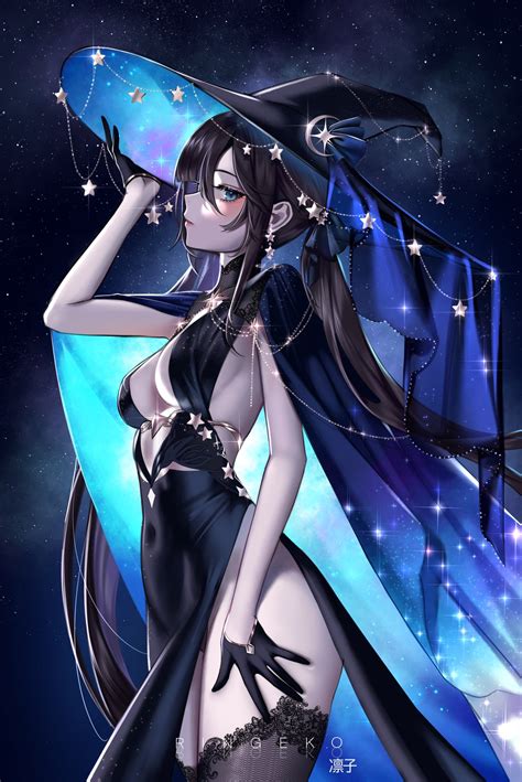 Mona Genshin Impact Drawn By Ringeko Chan Danbooru
