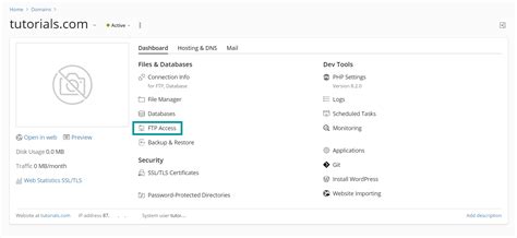 How To Connect To Your Plesk Ftp Using Filezilla Layershift Kb