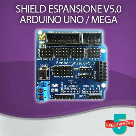 scheda espansione sensori shield v5 0 wallmall la tua casa in buone