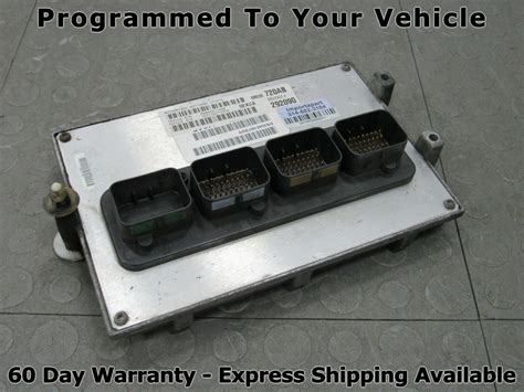 07 Jeep Commander 37 V6 Awd Ecu Ecm Pcm Engine Computer 68026720ab 720