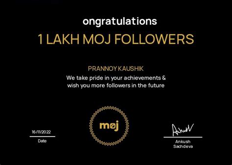 Ankushsachdeva Sharechat Moj 100k Prannoy Kaushik