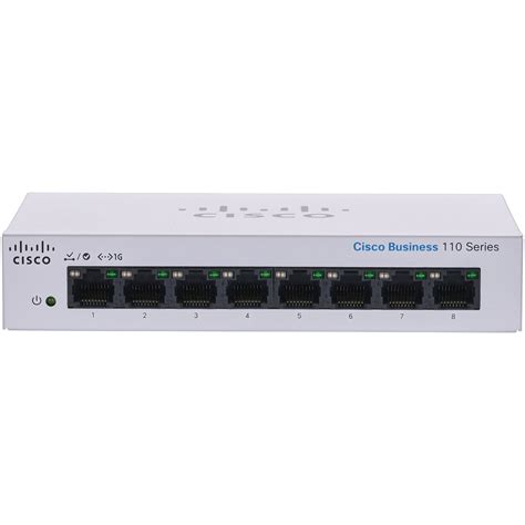 Cisco Cbs110 8t D 110 Series Unmanaged 8 Port Cbs110 8t D Na Bandh