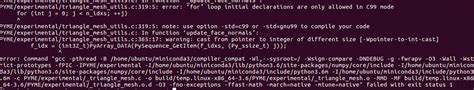 BUG Meshing Compilation Fails In Some Environments Issue Python Microscopy Python