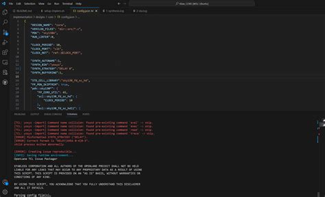 misformatted synth strategy · issue 2034 · the openroad project