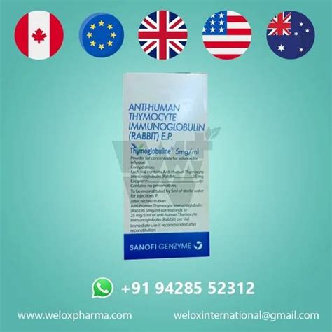 Thymoglobulin Injection 25mg At Rs 10000 India Surat Id 2853351120062